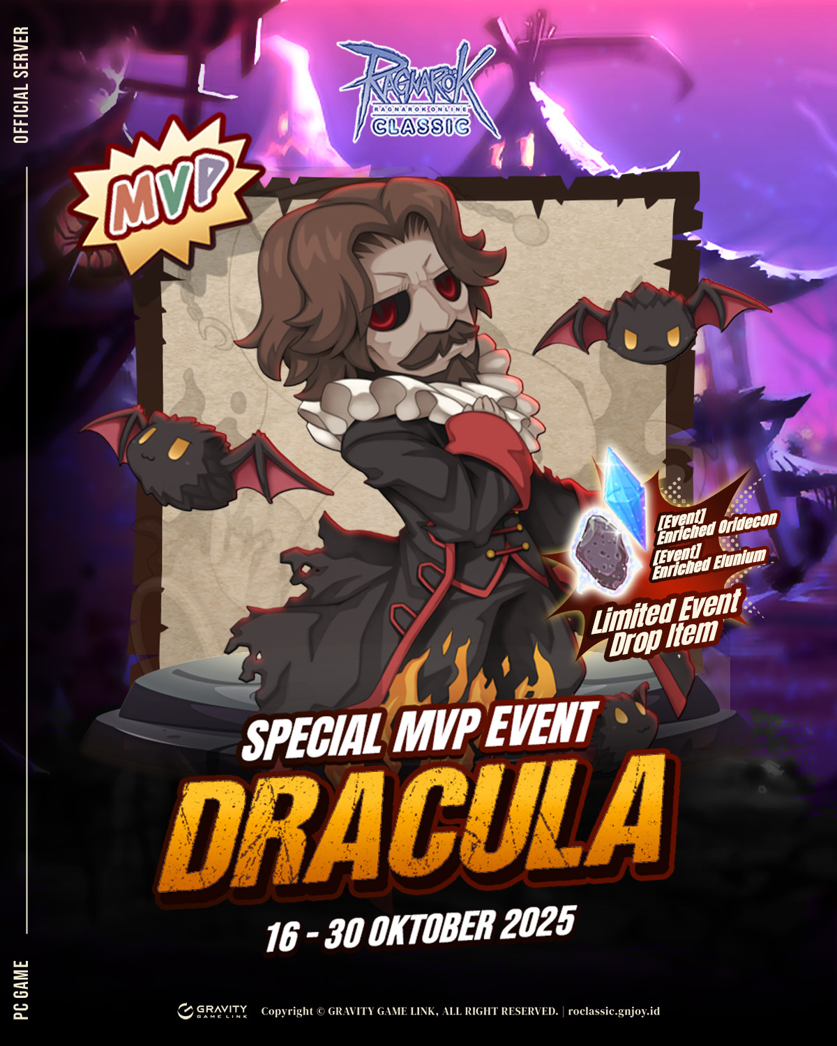 Ragnarok Classic | Special Event MVP Dracula